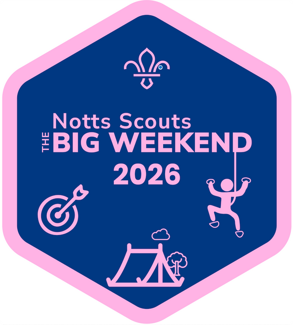 The BIG Weekend Pin Badge – Nottinghamshire Scouts