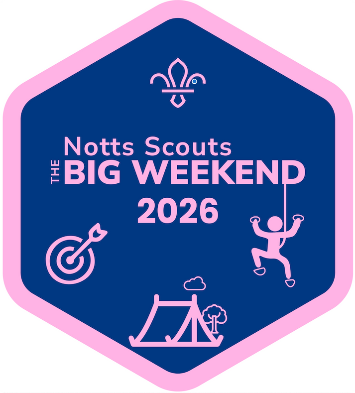 The BIG Weekend Pin Badge – Nottinghamshire Scouts